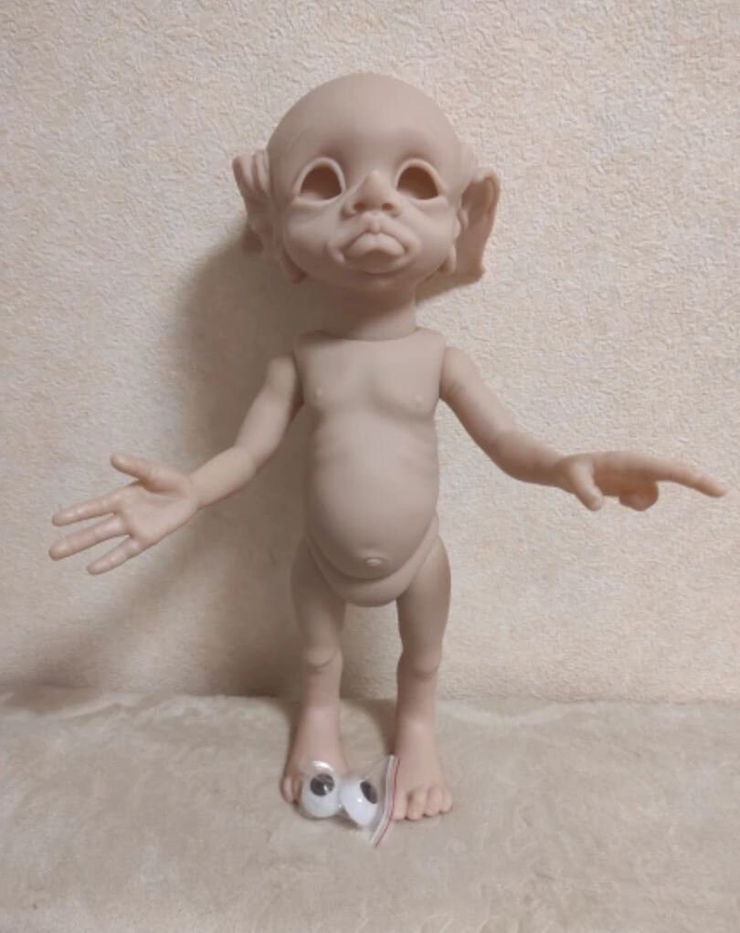 Elf Reborn Doll 17 Inch Reborn Blank Reborn Baby Dolls Newborn Weighted ...