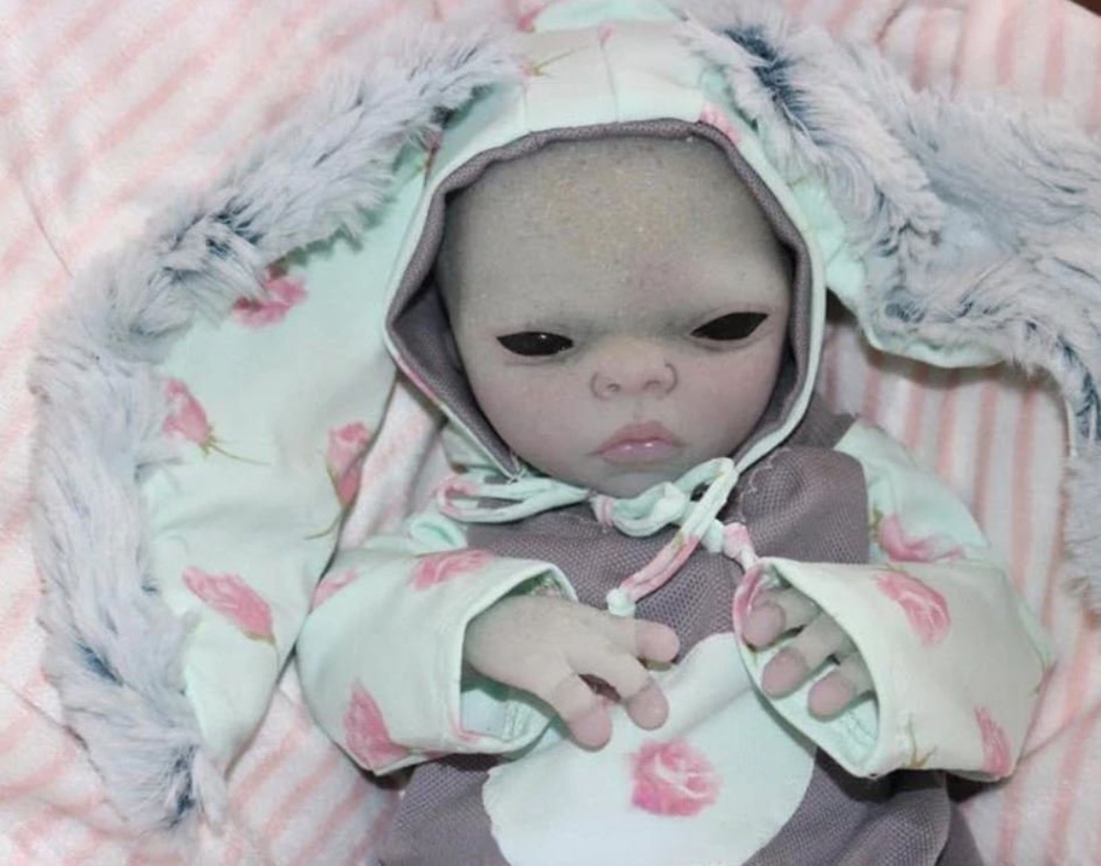 Reborn Alien Doll 15 Inch Reborn Doll Kit Doll Blank Newborn - Etsy