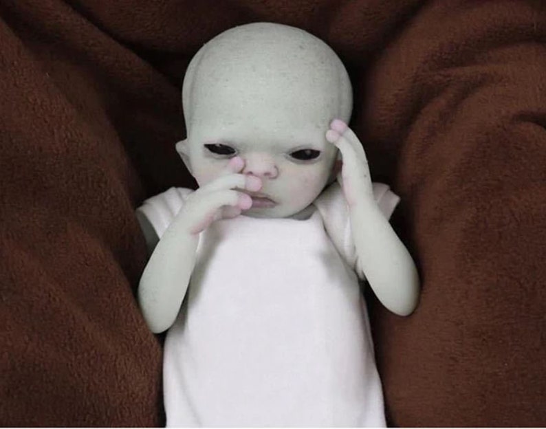 Reborn Alien Doll 15 Inch Reborn Doll Kit Doll Blank Newborn Weighted ...