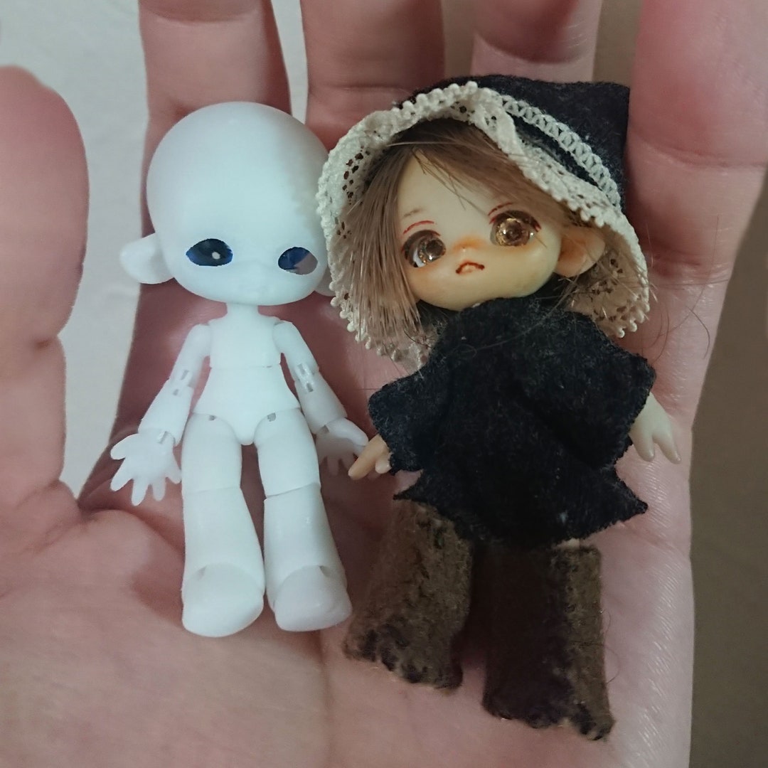 Tiny Doll 3D Print Resin Miniature Doll 6cm Ball Jointed Doll - Etsy