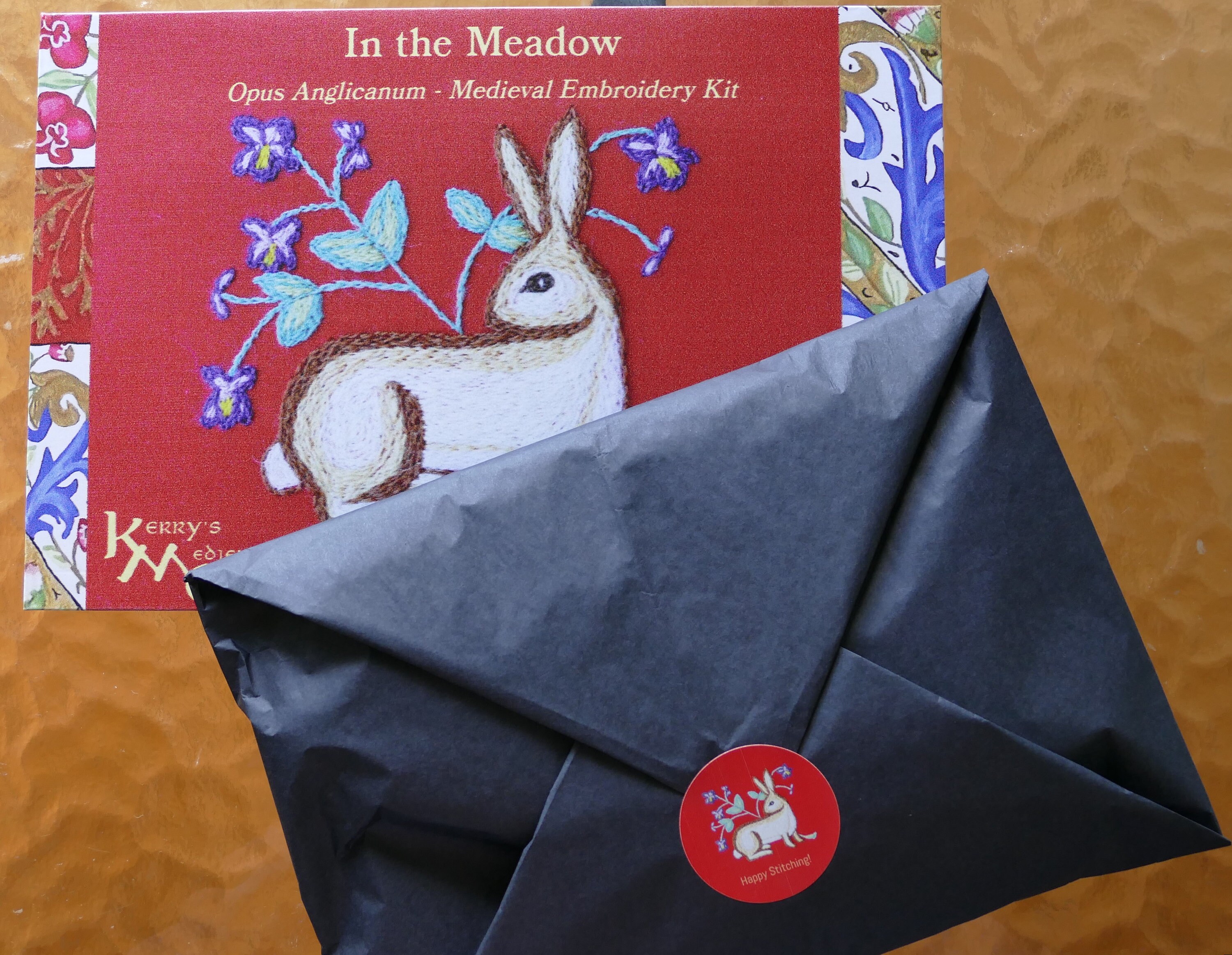 In the Meadow - Medieval Embroidery Kit - Etsy