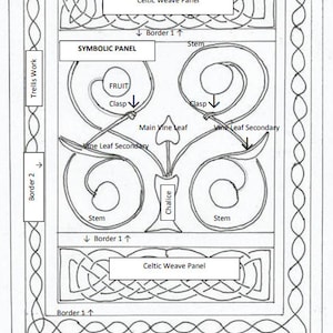 St Cuthbert's Gospel Pattern and Instructions - Instant Download PDF - Etsy