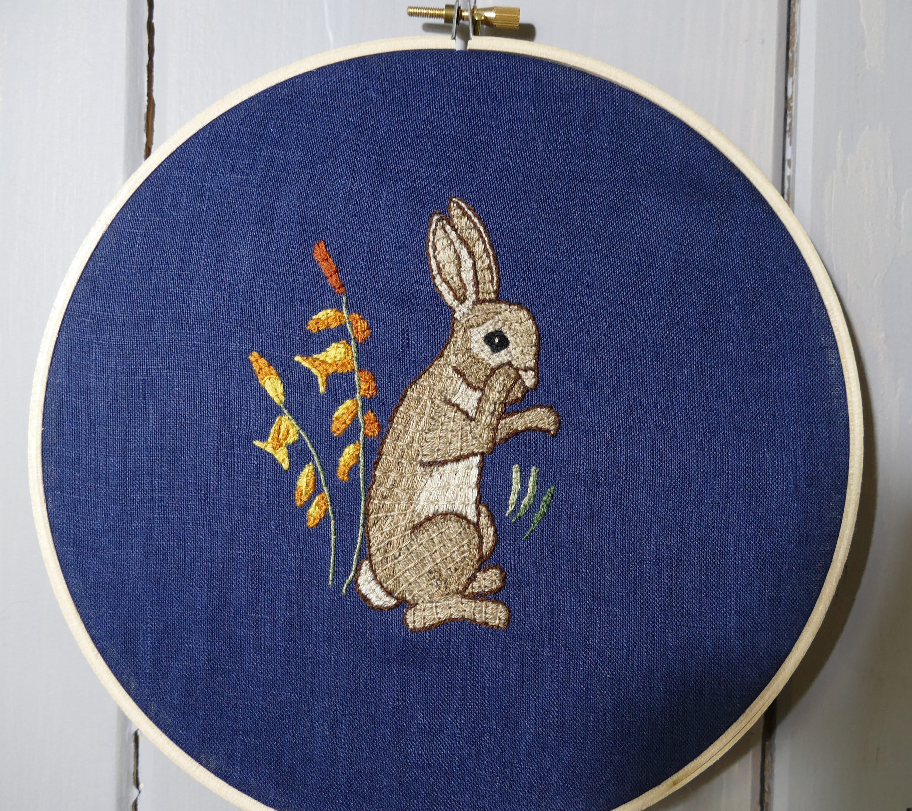 Medieval Rabbit PDF Embroidery Pattern and Instructions - Etsy