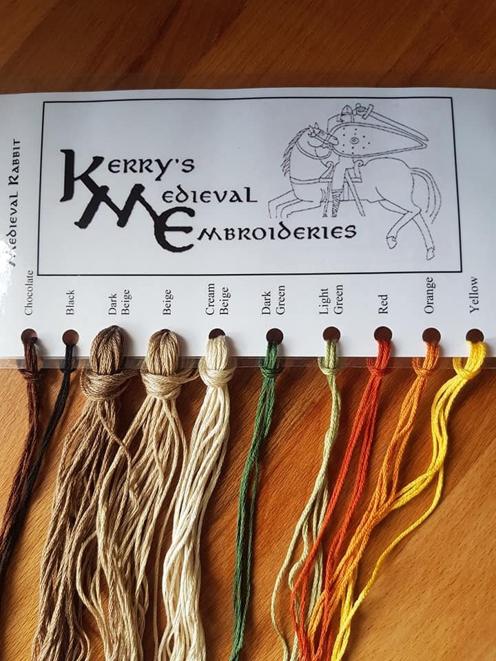 Medieval Rabbit PDF - Embroidery Pattern and Instructions - Etsy