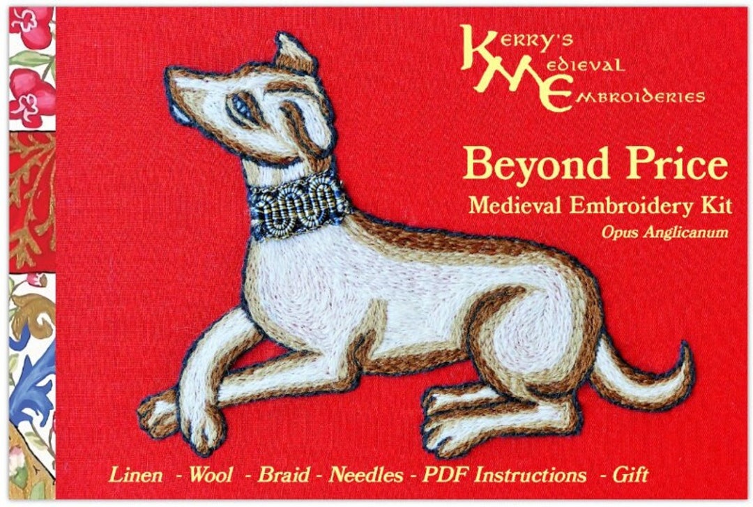 Beyond Price - Medieval Embroidery Kit - Etsy