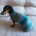 Warm Coat for Wiener Dog, Miniature Dachshund Knitted Jumper, Dachshund ...
