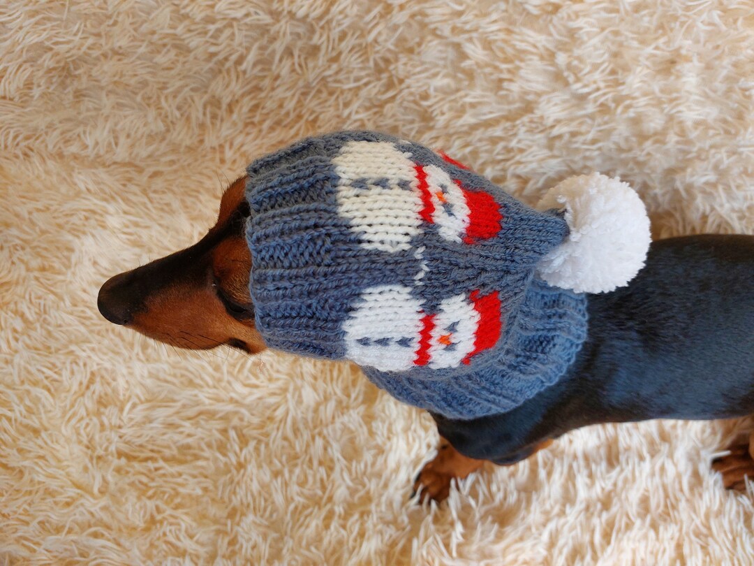 Snowman Hat for Christmas Party,cloches Snowman Dog Hat, Dachshund ...