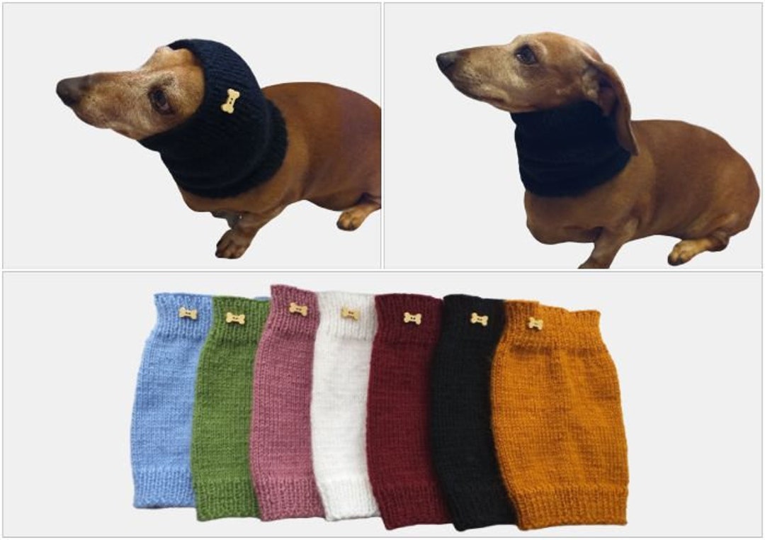 Knitted Angora Wool Snood for Dog Hat Scarf Snud for Dog Dog - Etsy