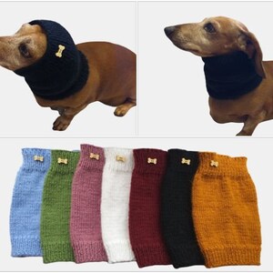 Knitted Angora Wool Snood for Dog Hat Scarf Snud for Dog Dog - Etsy