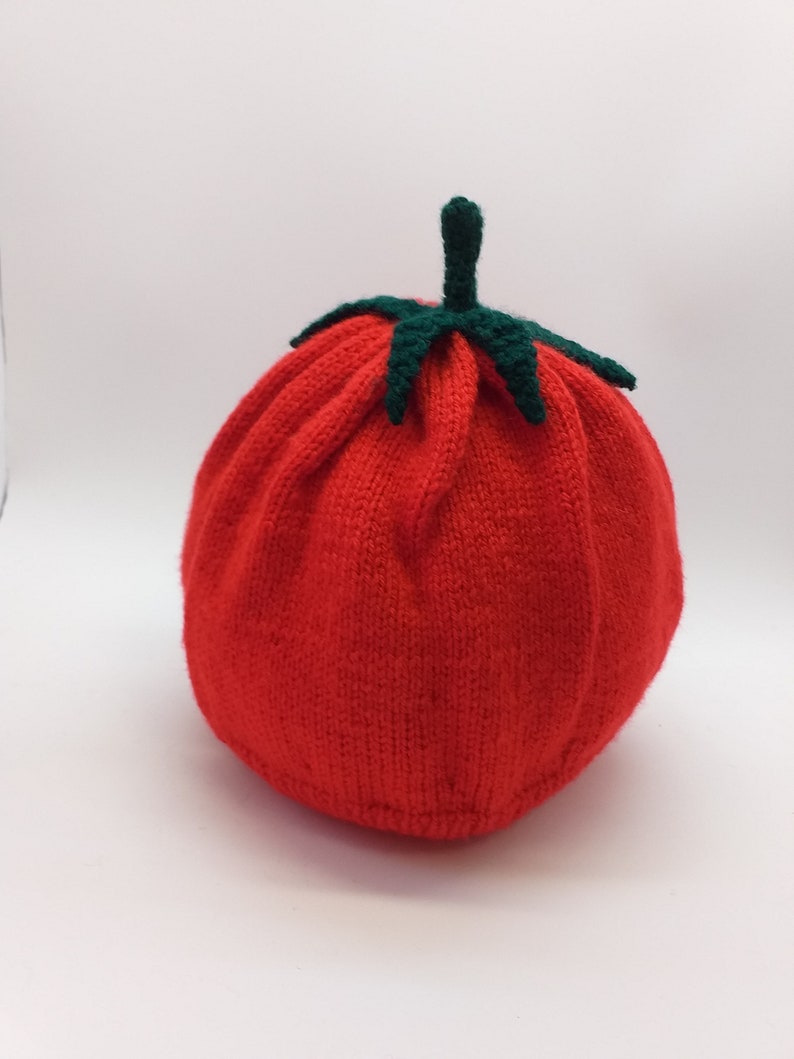 Women's Knitted Hat Tomato Knitted Hat for Teenager - Etsy