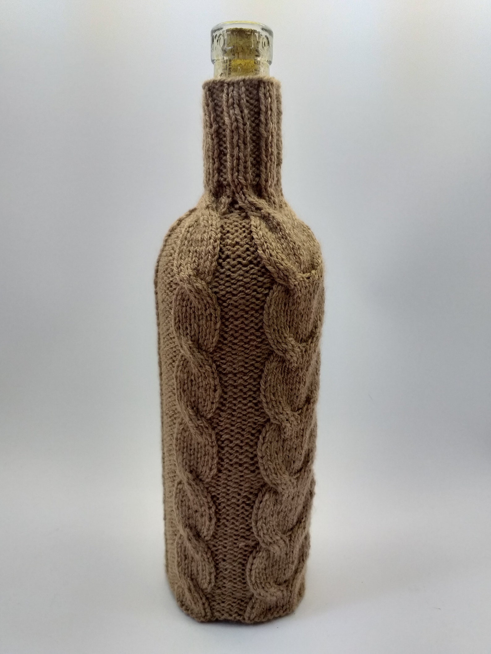 Knitted Sweater for Bottle of Wine Wine Bottle Accessory - Etsy