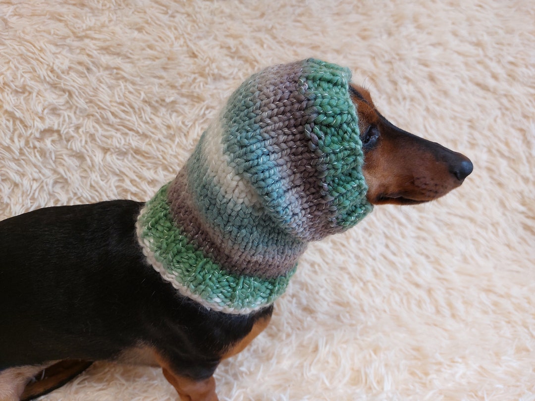 Dog Snood Scarf Protector Winter Wool Pet Neck Warmer, Cloches ...