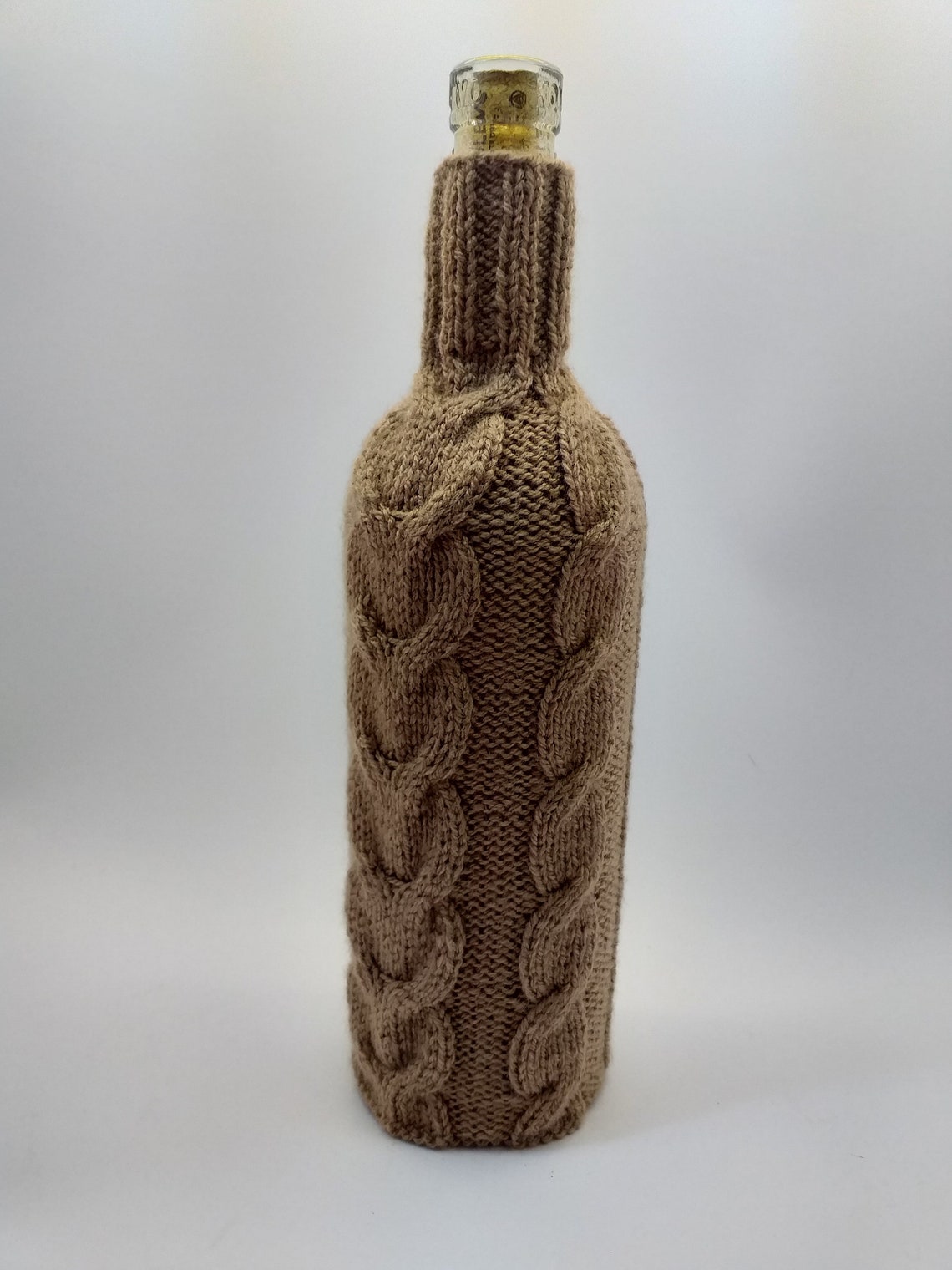 Knitted Sweater for Bottle of Wine Wine Bottle Accessory - Etsy