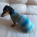 Warm Coat for Wiener Dog, Miniature Dachshund Knitted Jumper, Dachshund ...