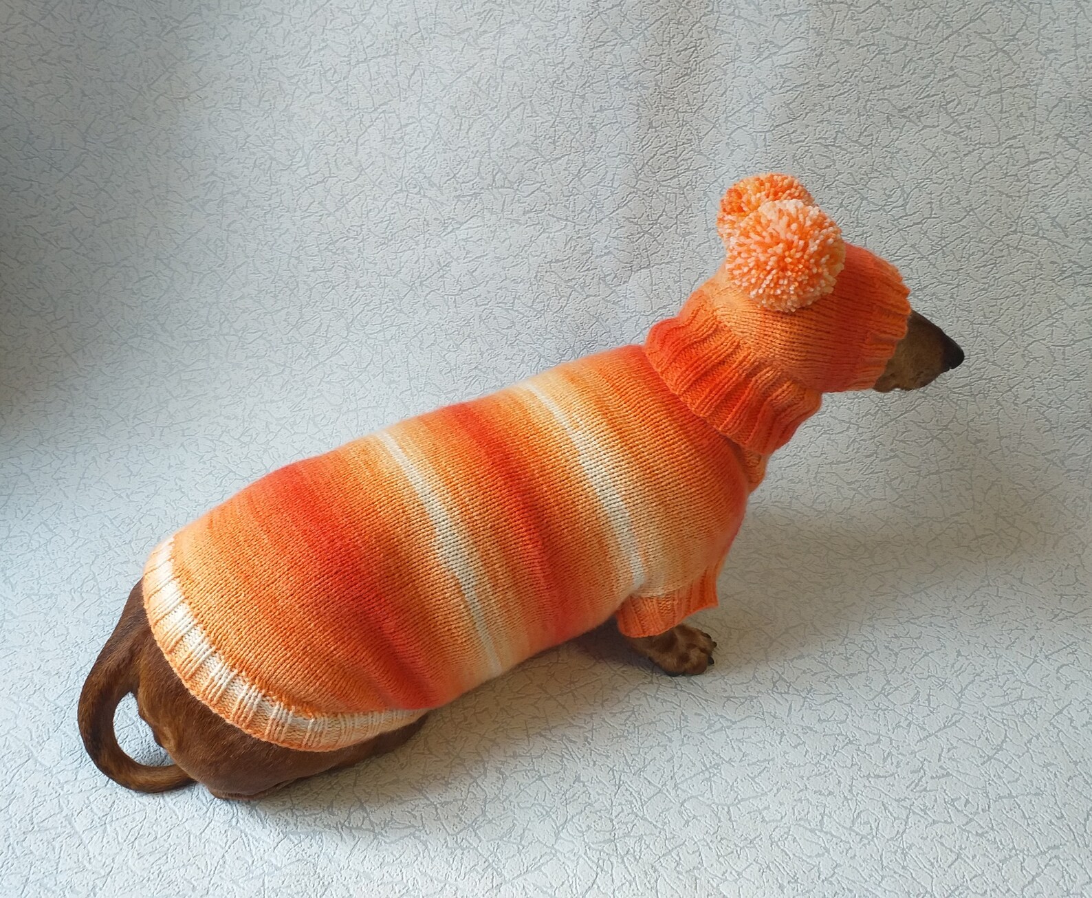 Wiener Costume Sweater and Hat Doxie Sweater and Hat Set - Etsy