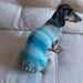 Warm Coat for Wiener Dog, Miniature Dachshund Knitted Jumper, Dachshund ...