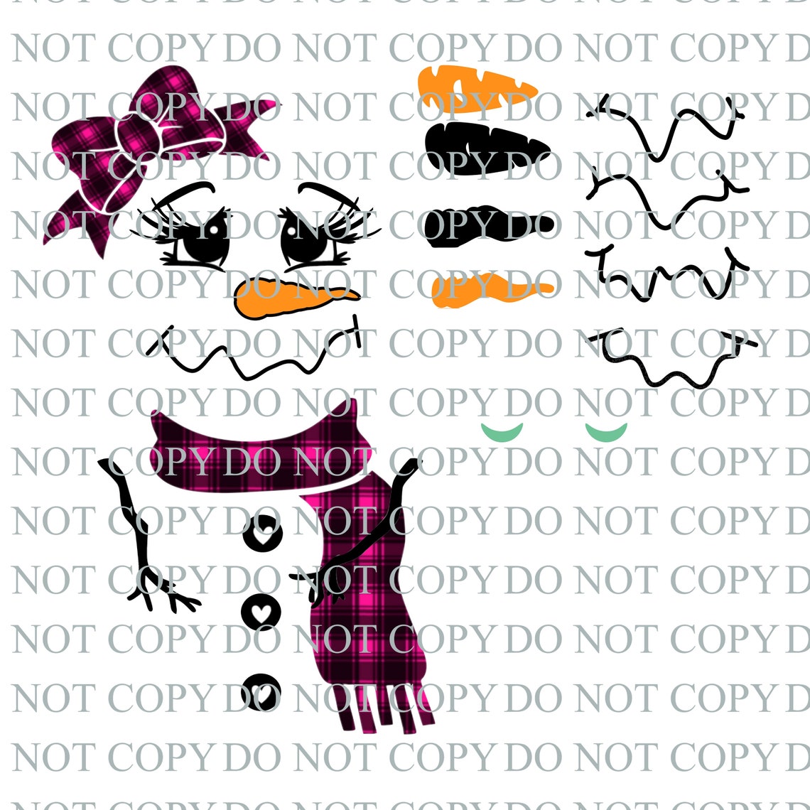 Snowgirl SVG Snowman Svgsnowman Pngsnowgirl Png Winter - Etsy