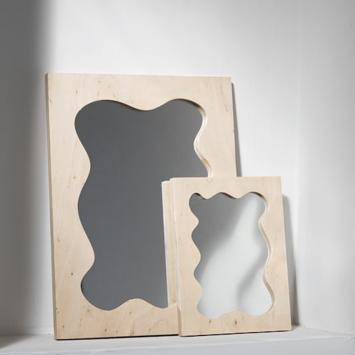 SPLASH Shape Mirror Large - Etsy