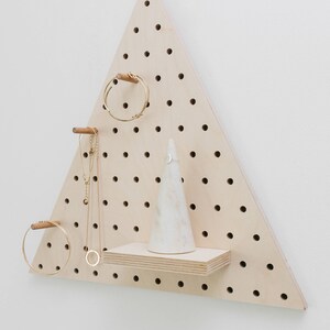 Big Triangle Pegboard - Etsy