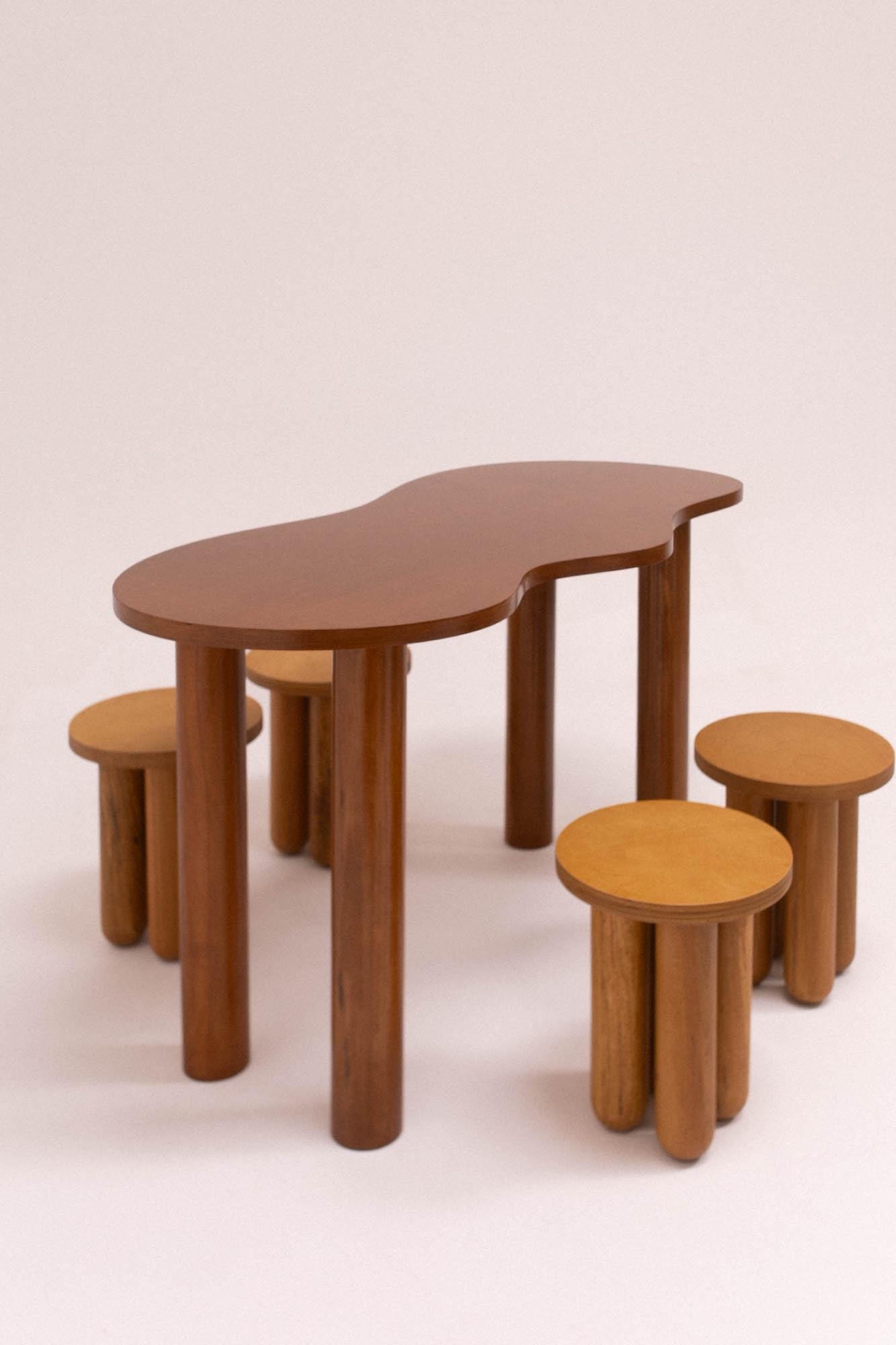 Natural BEAN Desk or Dining Table - Etsy