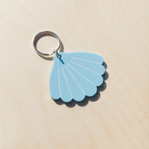 Shell Key Ring Pastel Color - Etsy