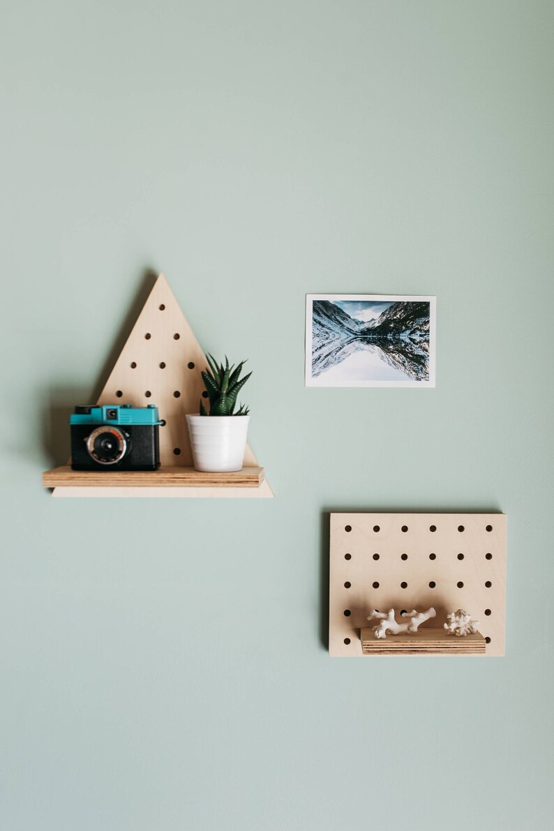 Wall Pack : Three Small Pegboards - Etsy