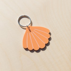 Shell Key Ring Pastel Color - Etsy