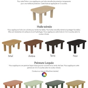 Rectangular Light Wood Coffee Table - Etsy