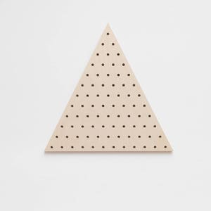 Big Triangle Pegboard - Etsy