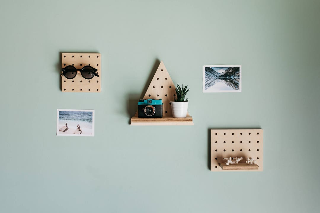 Wall Pack : Three Small Pegboards - Etsy