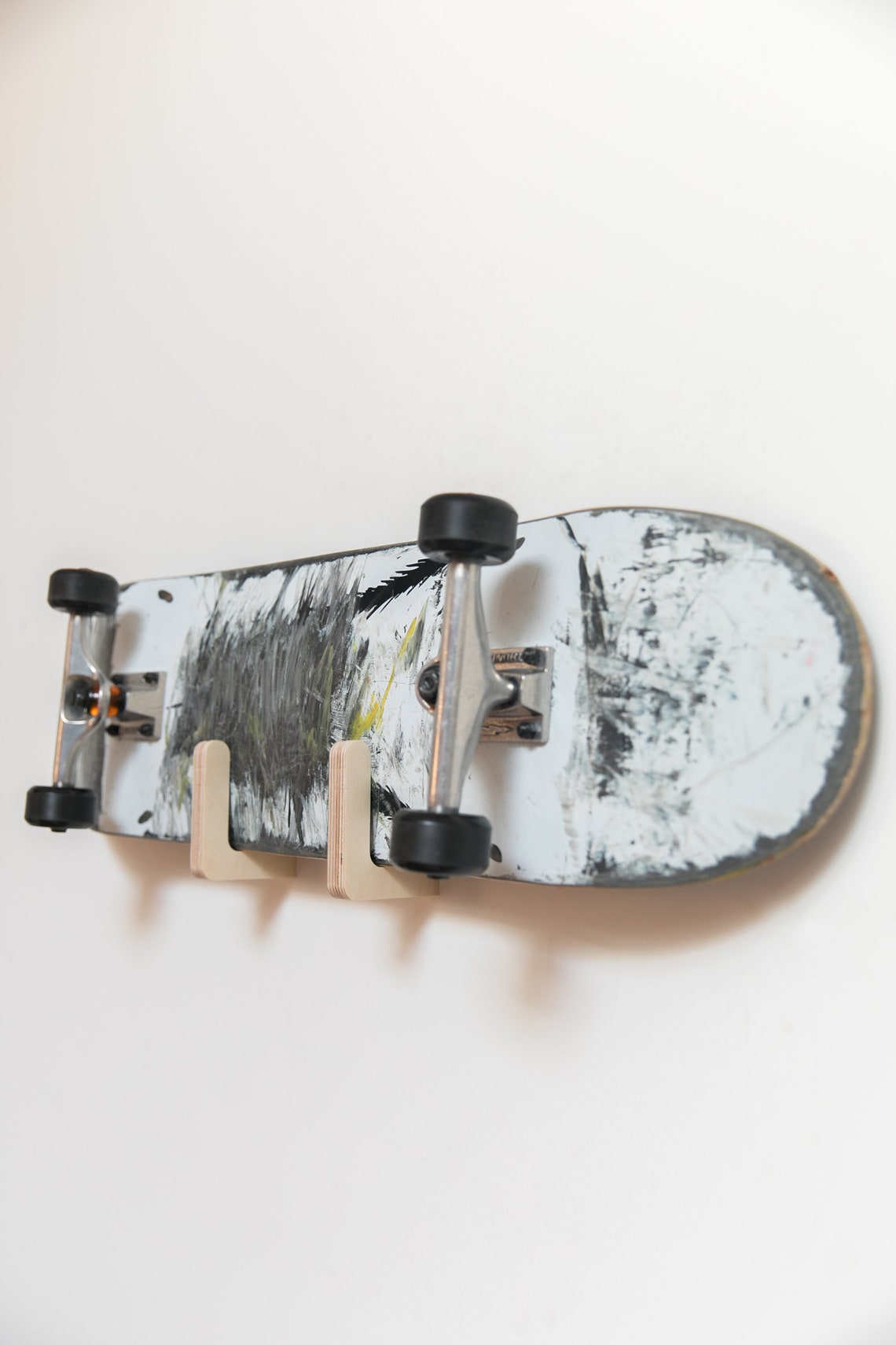 Minimal Wood Skateboard Rack - Etsy