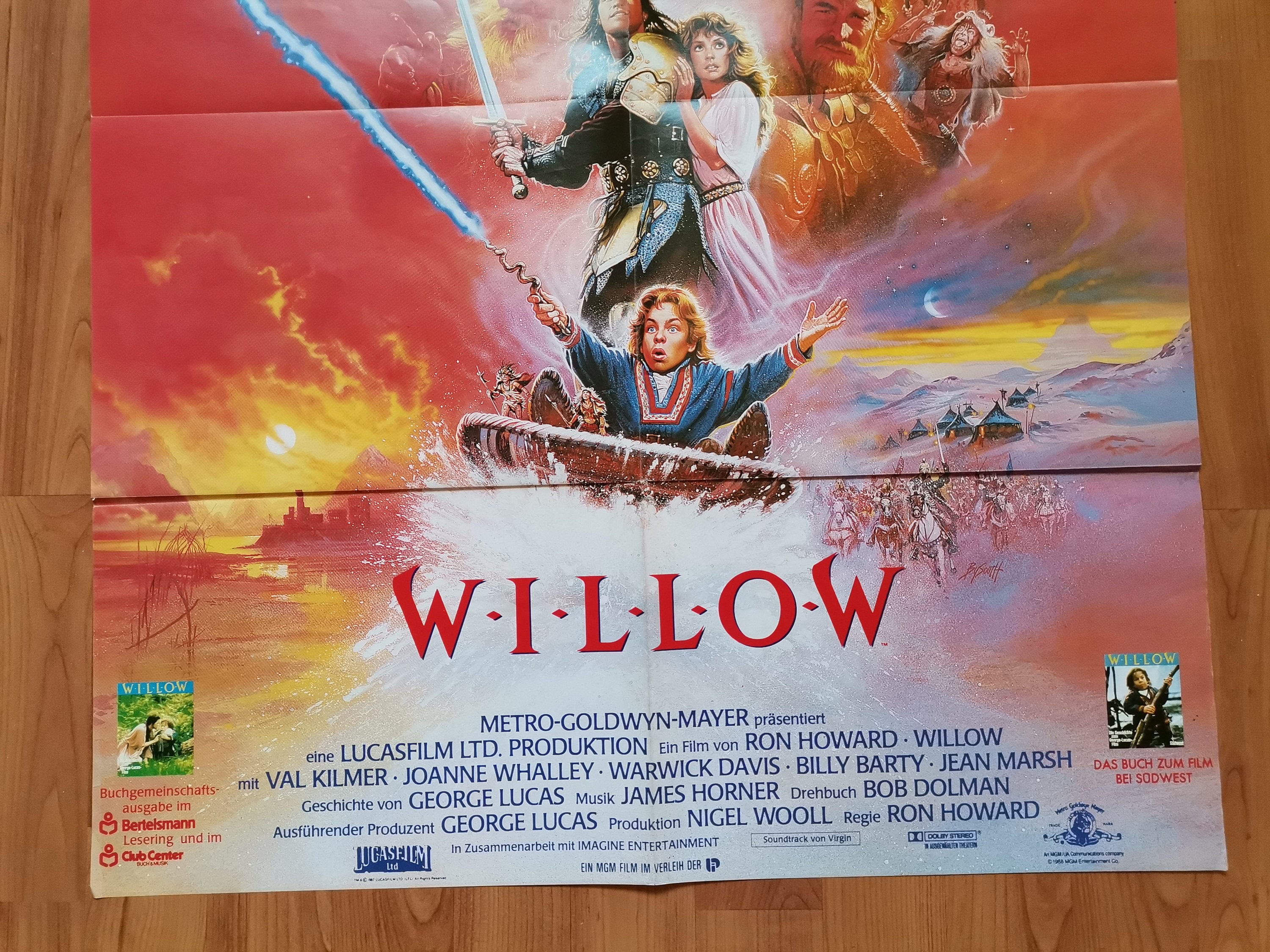 Willow Val Kilmer Joanne Whalley Warwick Davis Movie - Etsy