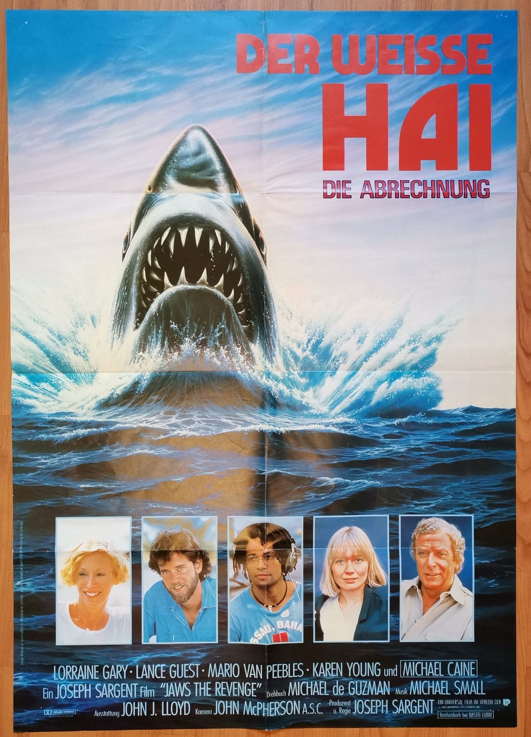 Jaws: the Revenge, Lance Guest, Lorraine Gary, Movie Poster 1979 - Etsy