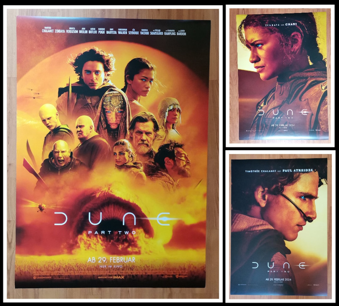 Dune: Part 2, Timothee Chalamet, Rebecca Ferguson, Zendaya, 2024 ...