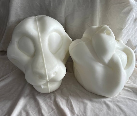 Toony Feline Head Base - Etsy