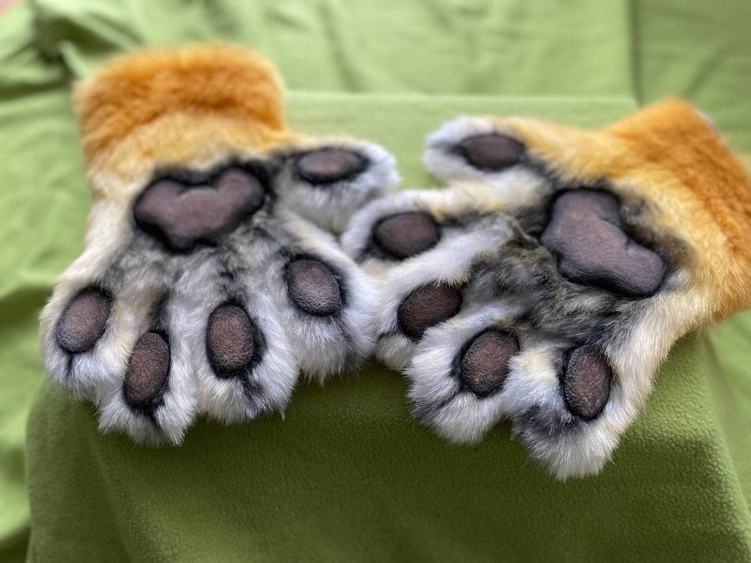 Realistic Faux Fur Handpaws - Etsy