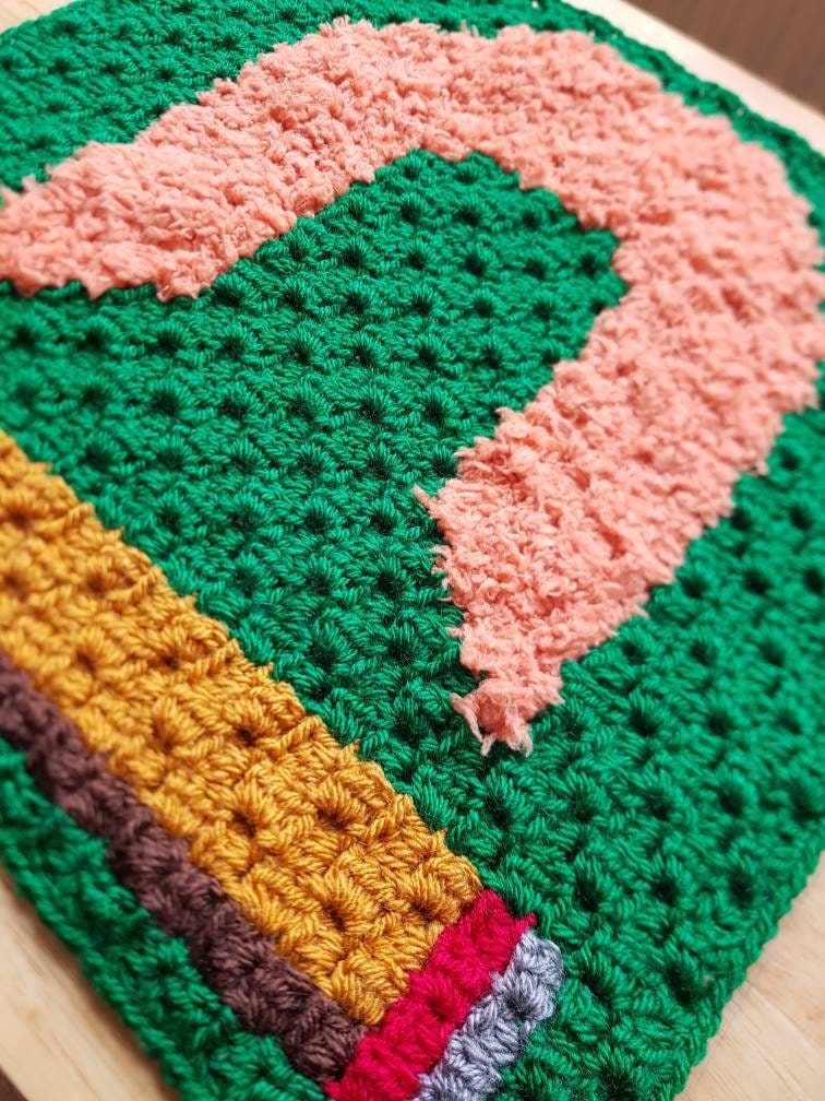 The Walking Dead Themed Crochet Blanket - Etsy