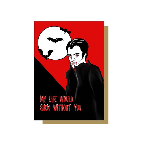 Vampire Cards - Etsy