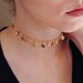 Dangle Star Choker Necklace Dainty Heart Layered Necklace - Etsy