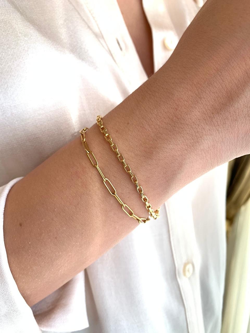 Dainty Gold Chain Bracelet Delicate Minimalist Bracelet | Etsy