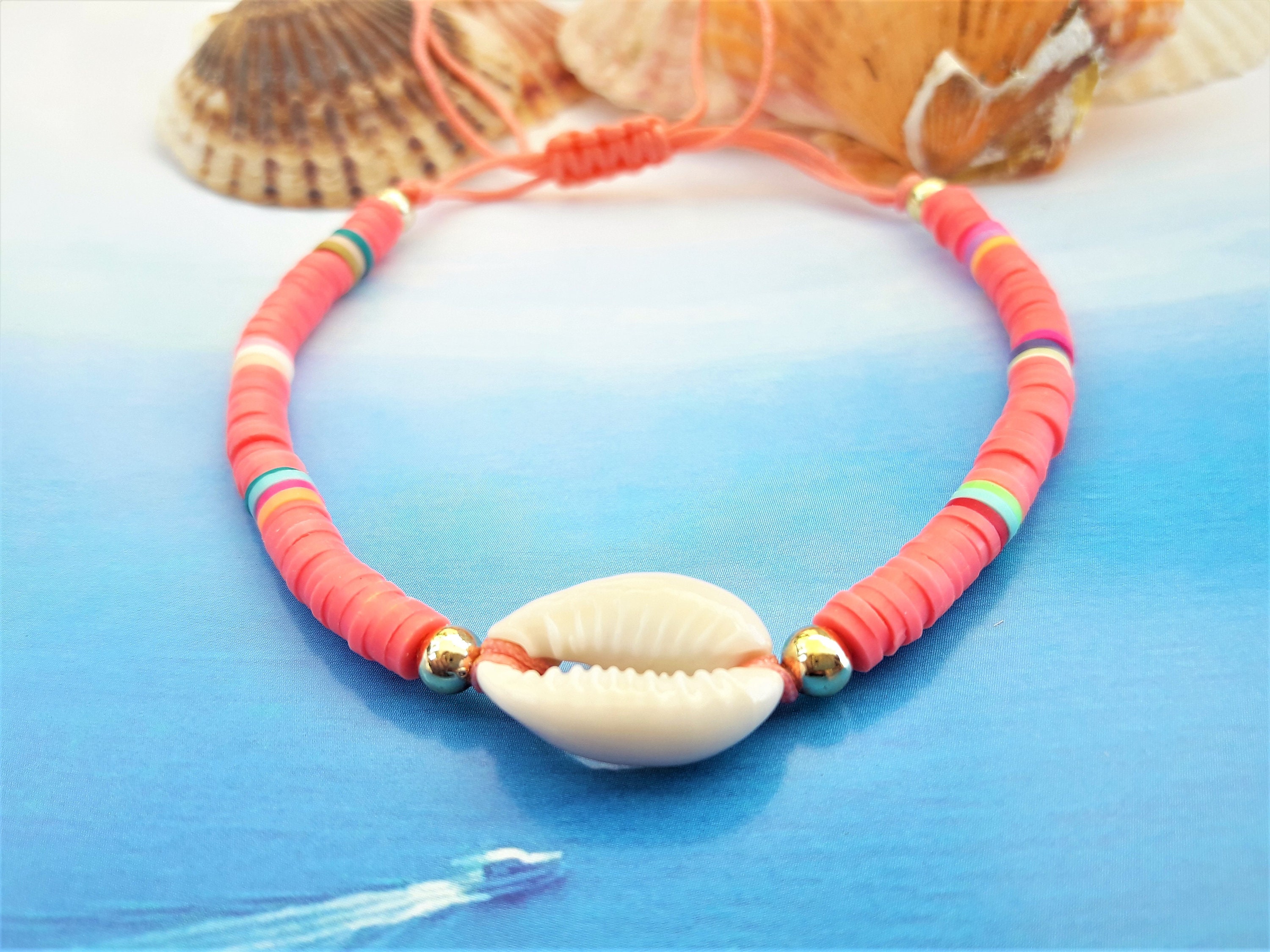Cowrie Shell Anklet Bracelet Sea Shell Anklet Jewelry Boho - Etsy