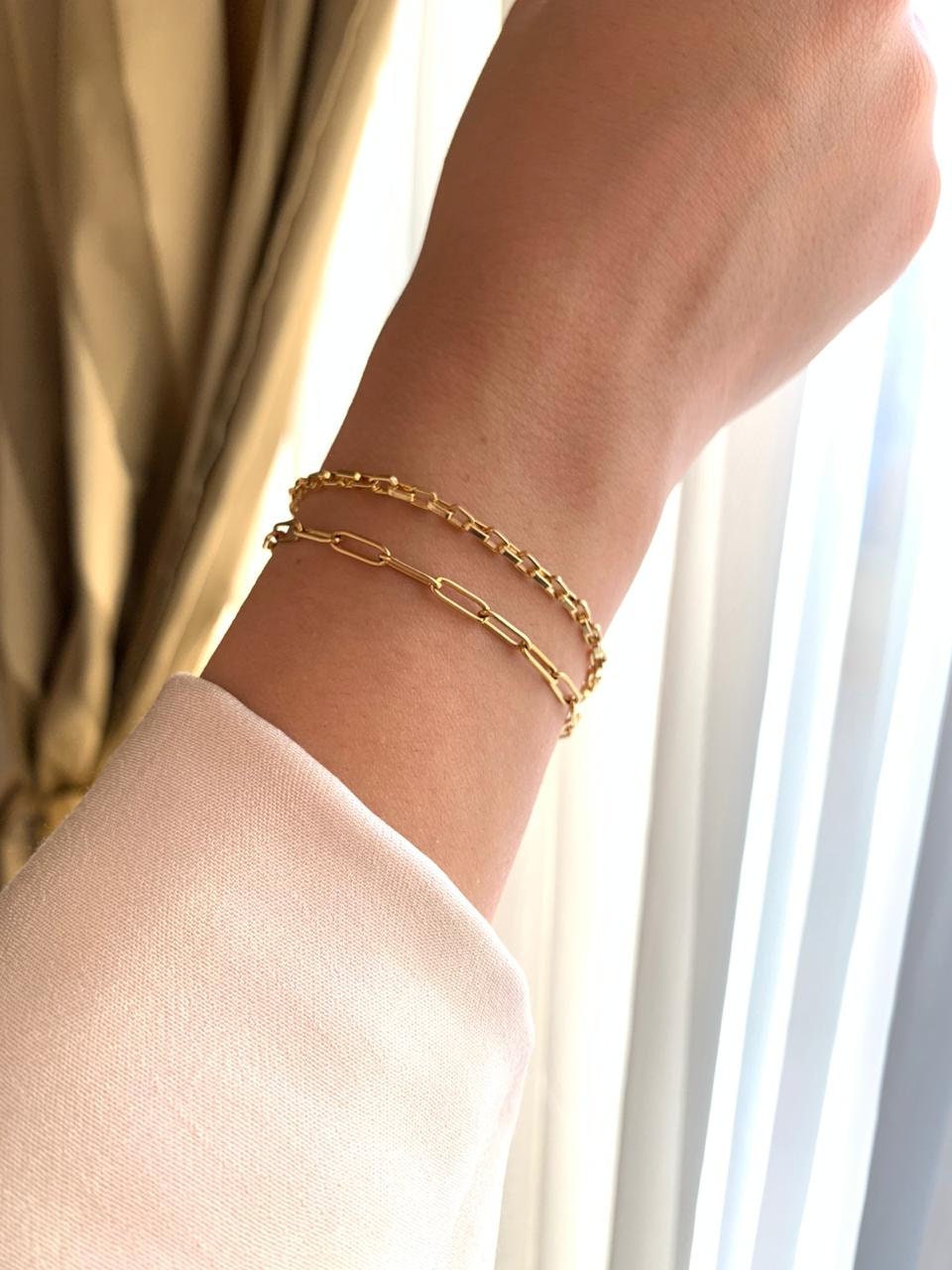 Dainty Gold Chain Bracelet Delicate Minimalist Bracelet | Etsy