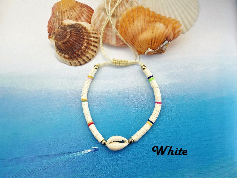 Cowrie Shell Anklet Bracelet Sea Shell Anklet Jewelry Boho - Etsy