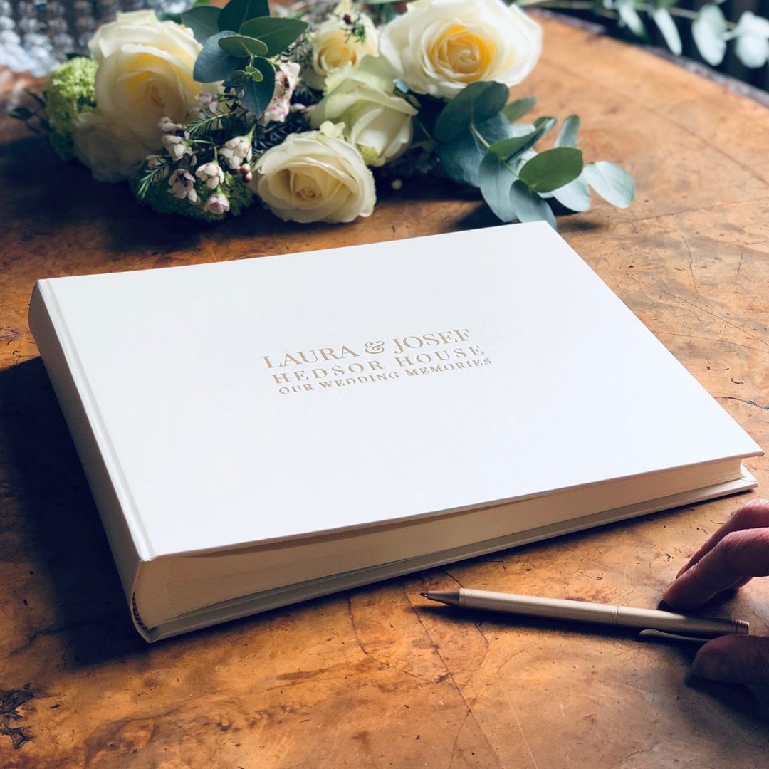 Beautifully Bespoke Large Landscape Wedding Guest Book - Etsy