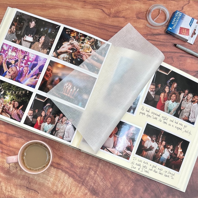Plain Cover Linen Photo Albums - 2 Sizes - Etsy