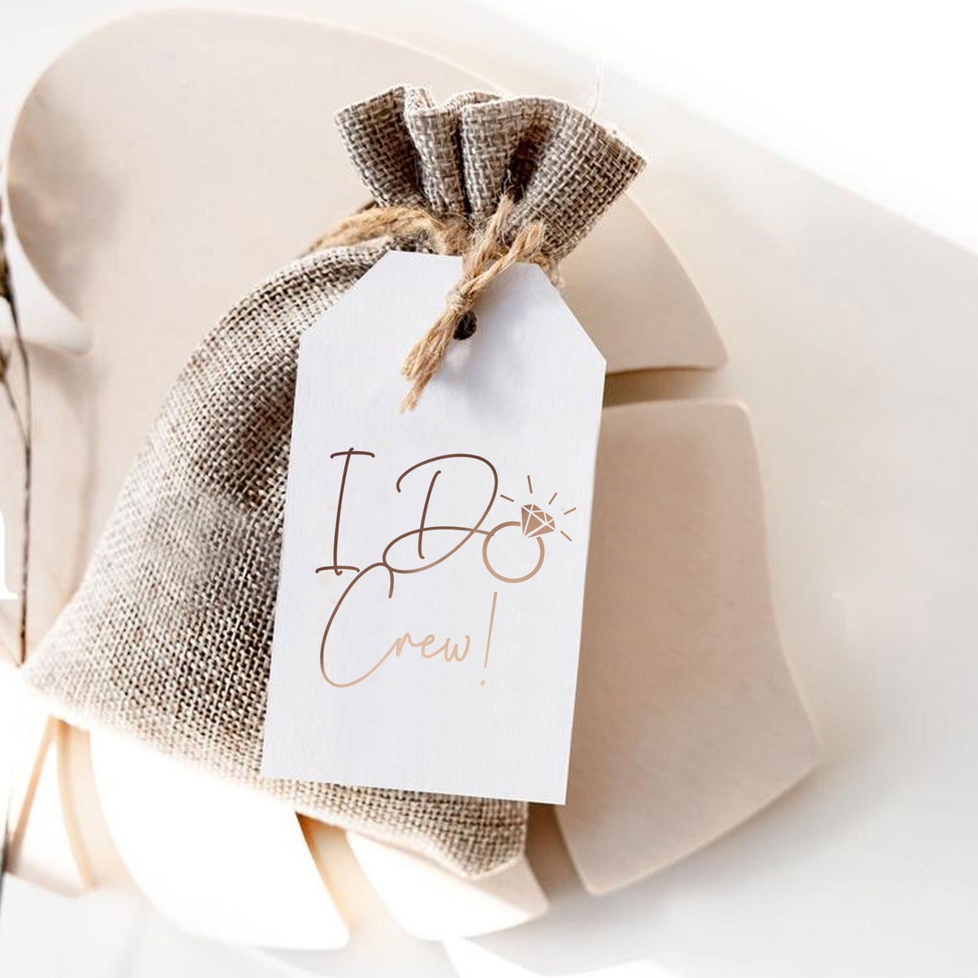 I Do Crew Favour Tag Party Tags Hen Do Survival Kit Cards - Etsy UK