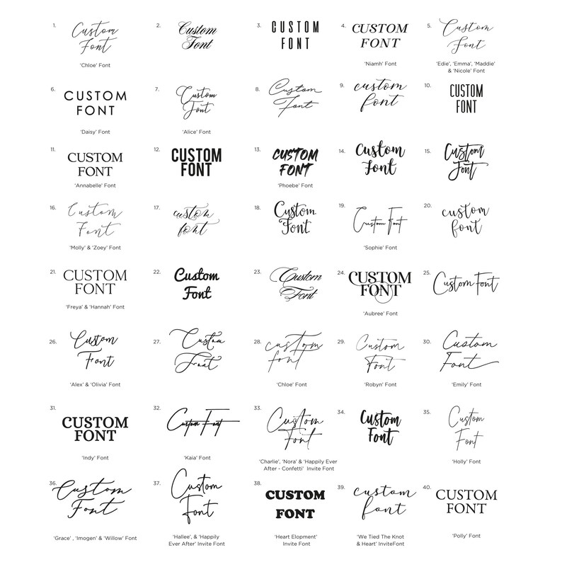 Wedding Order of Service Emily Wedding Program Ceremony - Etsy