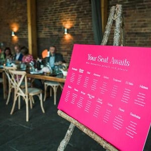 Moon Seating Plan Celestial Table Plan Seating Chart for Celestial ...