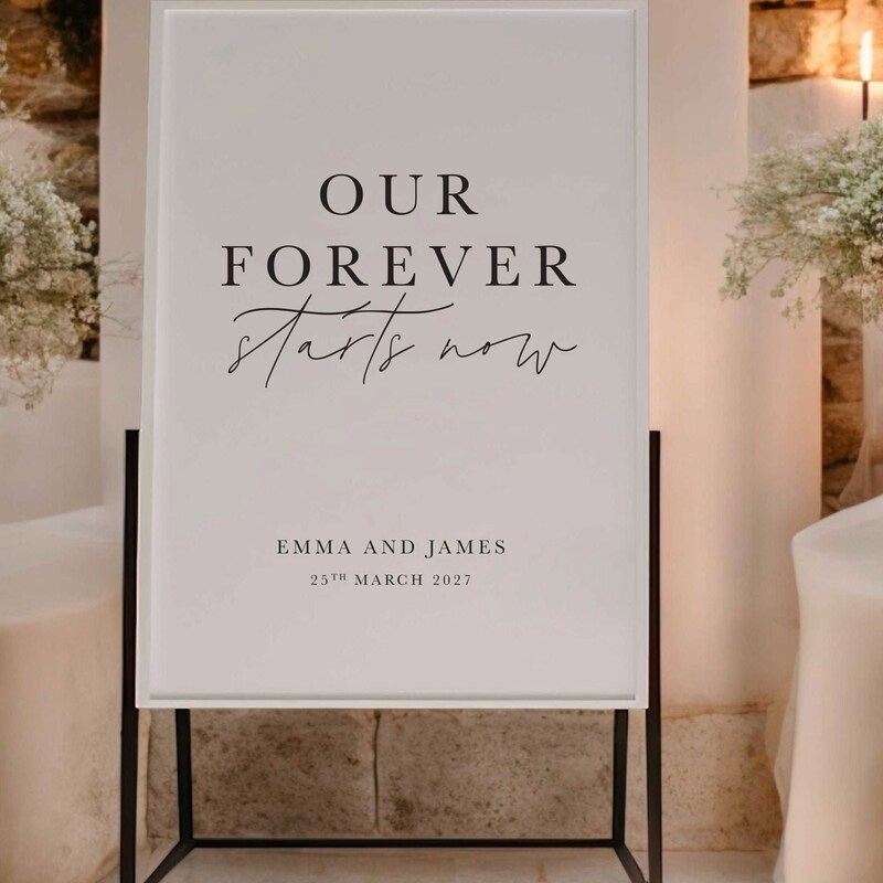 Wedding Date Sign - Etsy