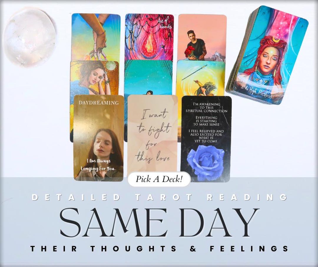 Same Day Their Current Thoughts & Feelings - Tarot Card Reading - 9 ...